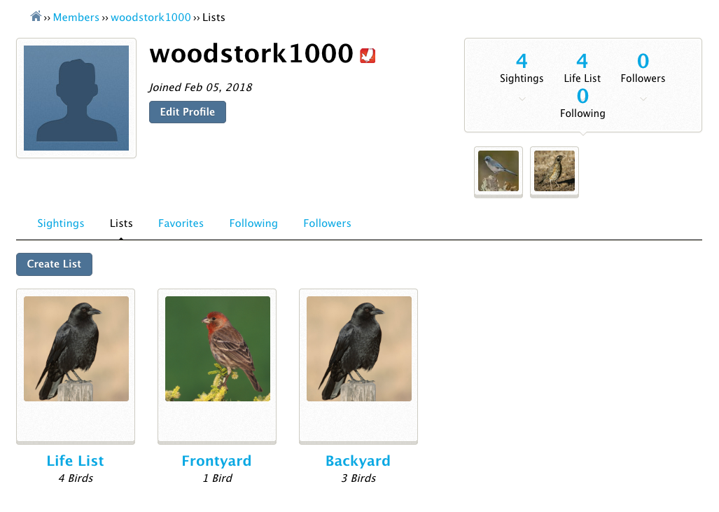 Audubon Bird Guide App Help: Using Custom Lists | Audubon