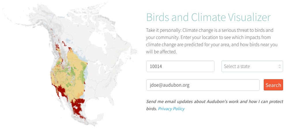 Audubon Climate Report Recognized As ‘World Changing’ by Fast Company ...